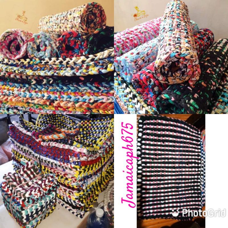 ☂Hand Woven/Door Mat/Basahan/Cotton/Makapal | Shopee Philippines