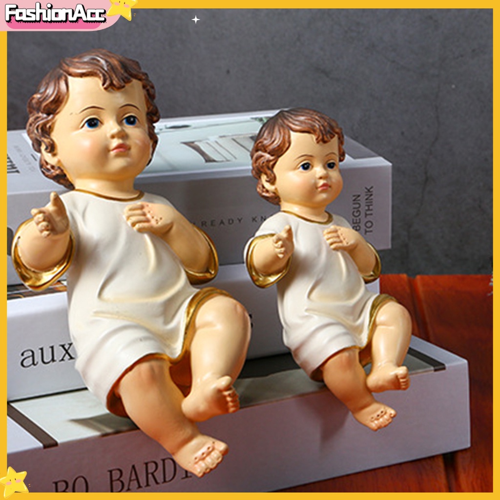 Baby Figurine Classic Home Decor Resin Christmas Nativity Jesus ...