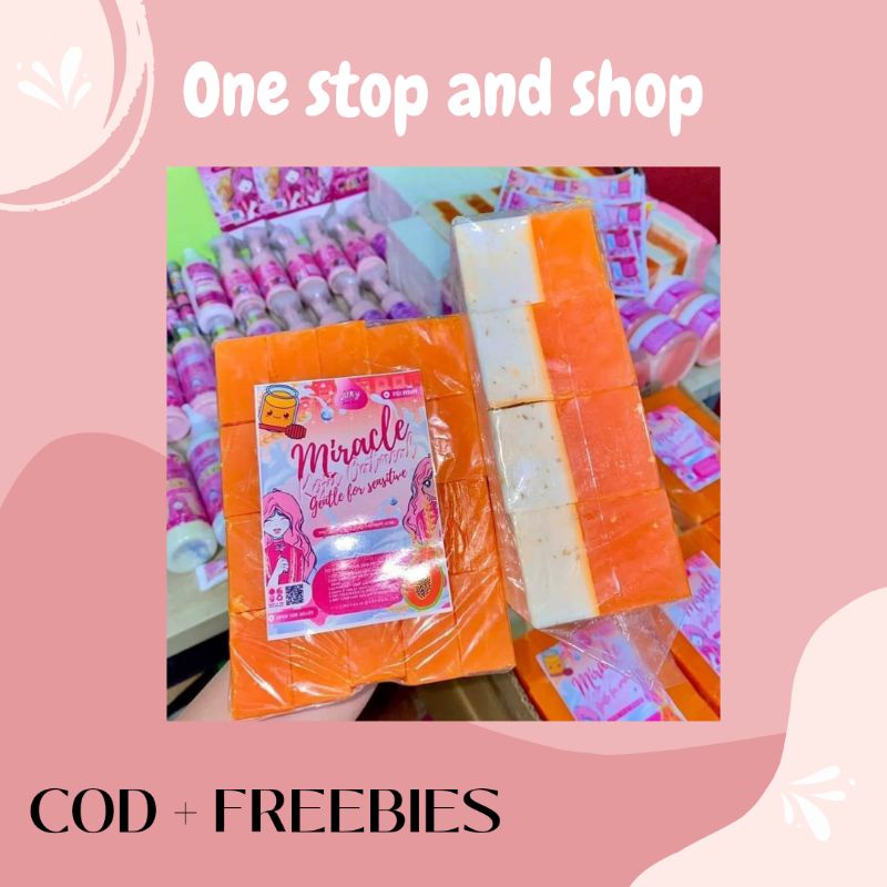 ONHAND] MKY Miracle Kojic Oatmeal Soap 1kilo, half kilo, trial pack ...