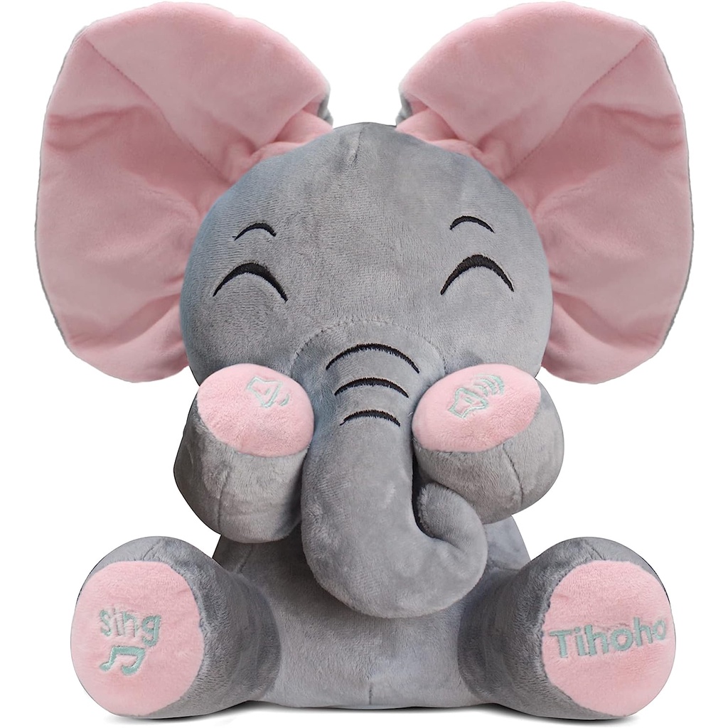 A Boo Elephant Animated Talking Singing Elephant Plush Huggable Toy ...