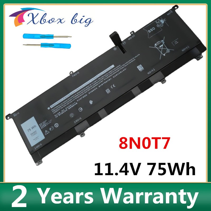 8N0T7 TMFYT Laptop Battery For Dell XPS 15 9575D1805TS D1605TS P73F ...