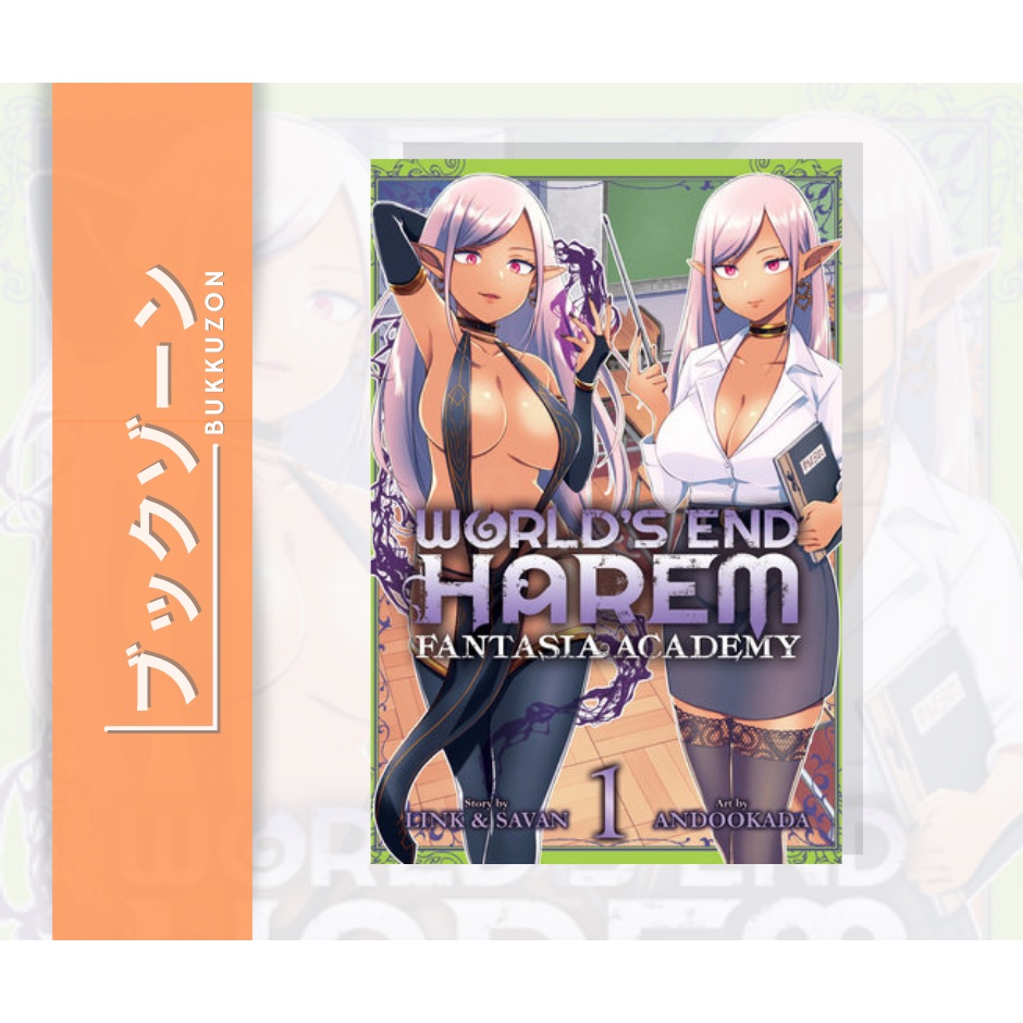 World's End Harem: Fantasia Academy Manga Volume 1 (English) | Shopee Philippines