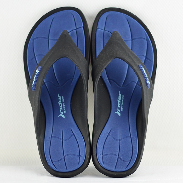 Rider Cape XIII Ad Black Blue Men's Slippers | Shopee Philippines