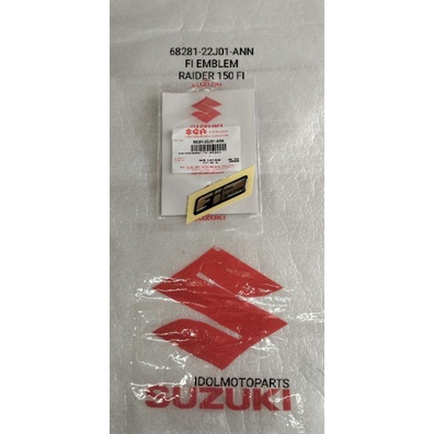 FI EMBLEM FOR RAIDER 150 FI | Shopee Philippines