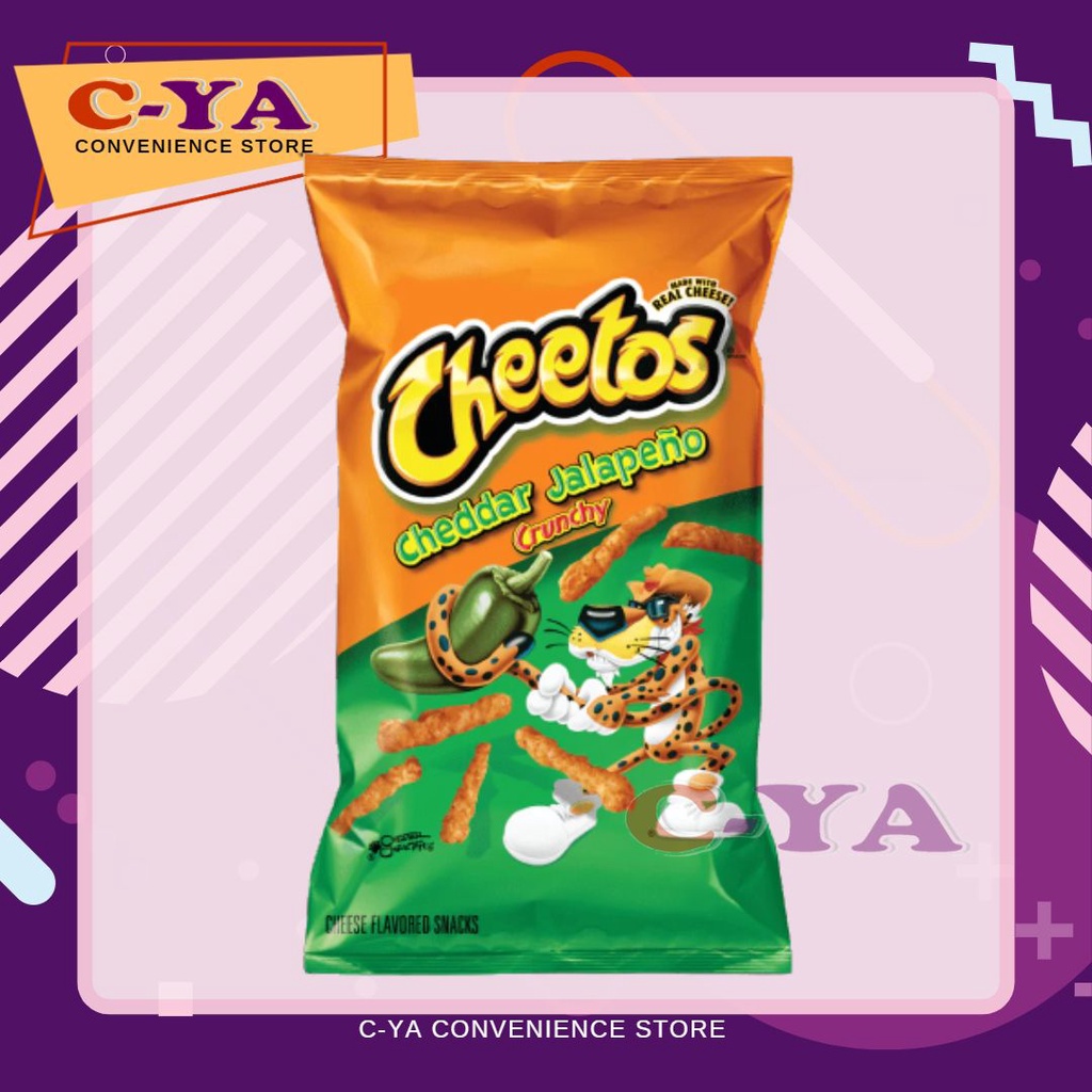 FRITO LAY CHEETOS CRUNCHY CHEDDAR JALAPENO 226G | Shopee Philippines