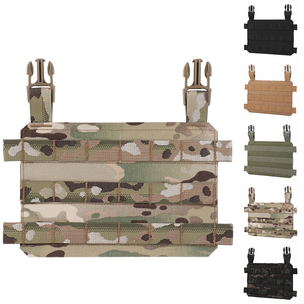 Tactical THORAX Vest Modular Chest Panel Molle Placard Front Flap Panel ...
