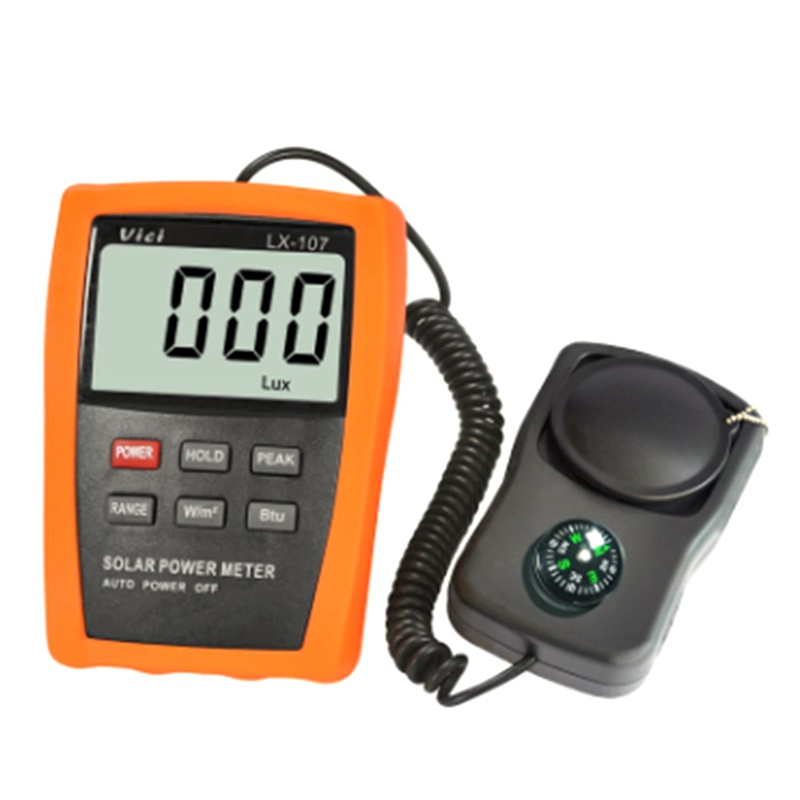 LX107 Digital Solar Power Meter Optical Solar Research Glass Light ...