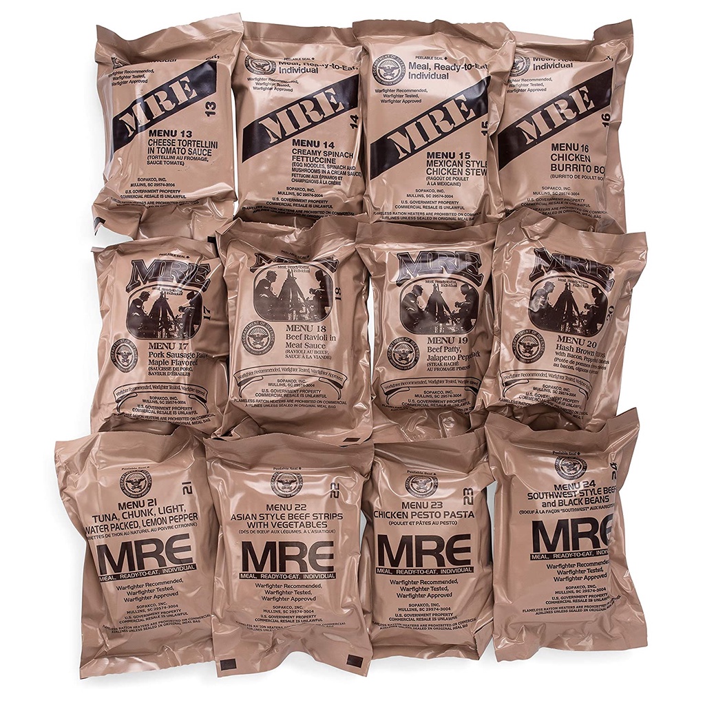 ♧MRE Food pack (US Military pack) | Shopee Philippines