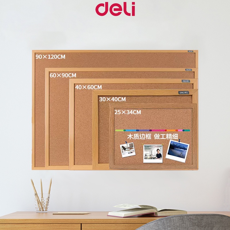 Deli Cork Board For Wall Bulletin Board Cork board Design DIY Board ...