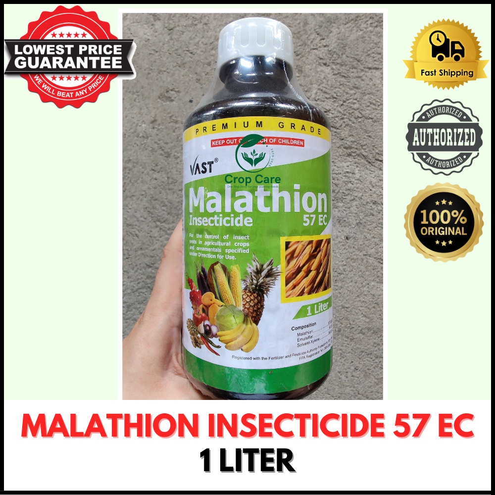 MALATHION INSECTICIDE 57 EC - SAFE TO USE ON ANIMALS - VAST - 1 LITER ...