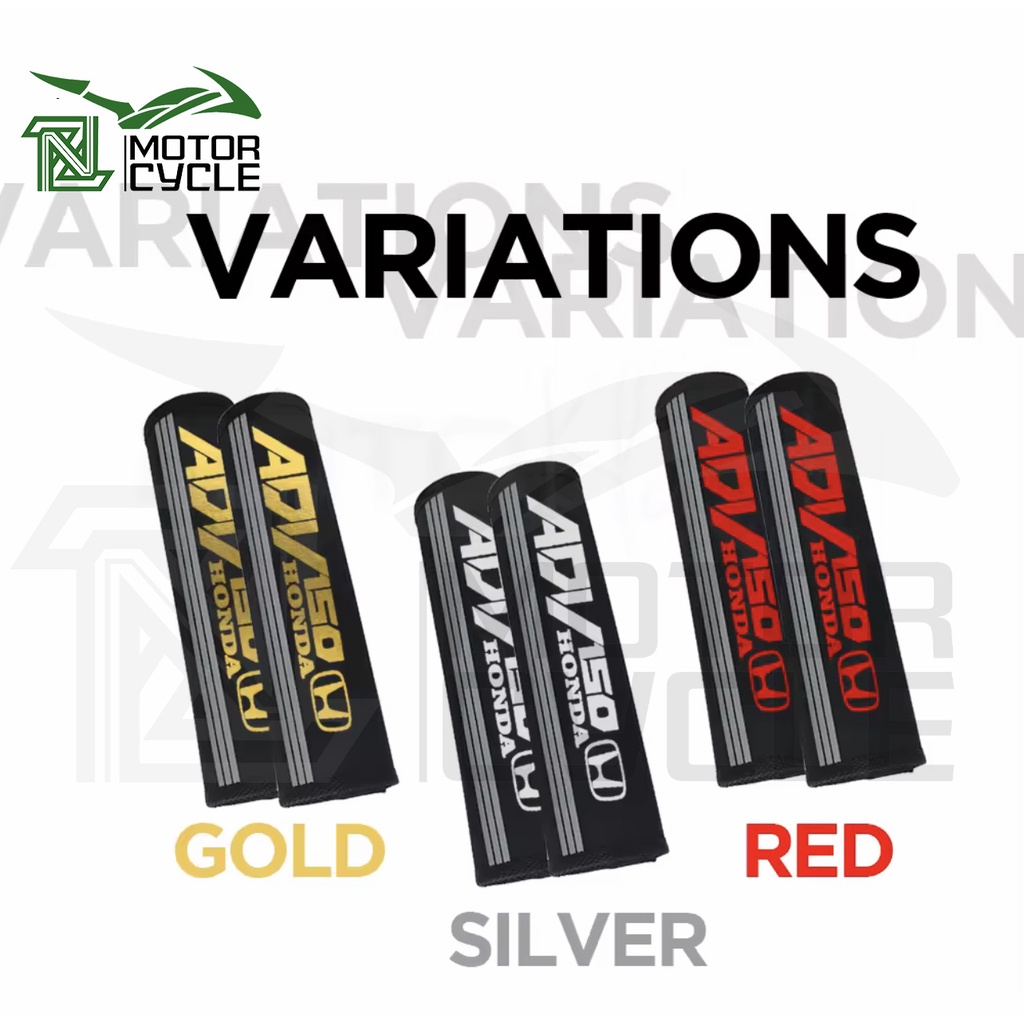 Honda ADV 150 2PCS Shock Cover Washable Rubber-based With Reflectorize ...
