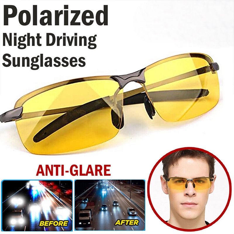Day Night Glasses Adult Eyewear Driving Sunglasses Sun Outside Fashion ...