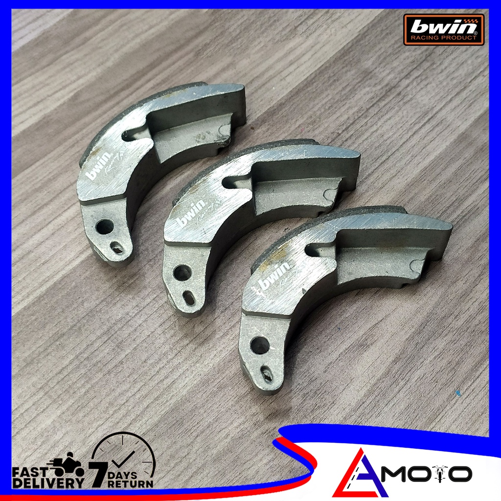 (SET) BWIN ORIGINAL CLUTCH LINING SET 3PCS YAMAHA MIO I 125 M3 / MIO ...