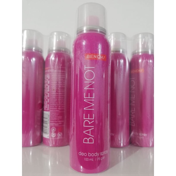 bench bare me not 100ml | Shopee Philippines