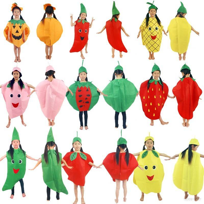 Fruit Animal Vegetables Cosplay Costume for Kids Costume for Baby Girl Happy Halloween Children ...