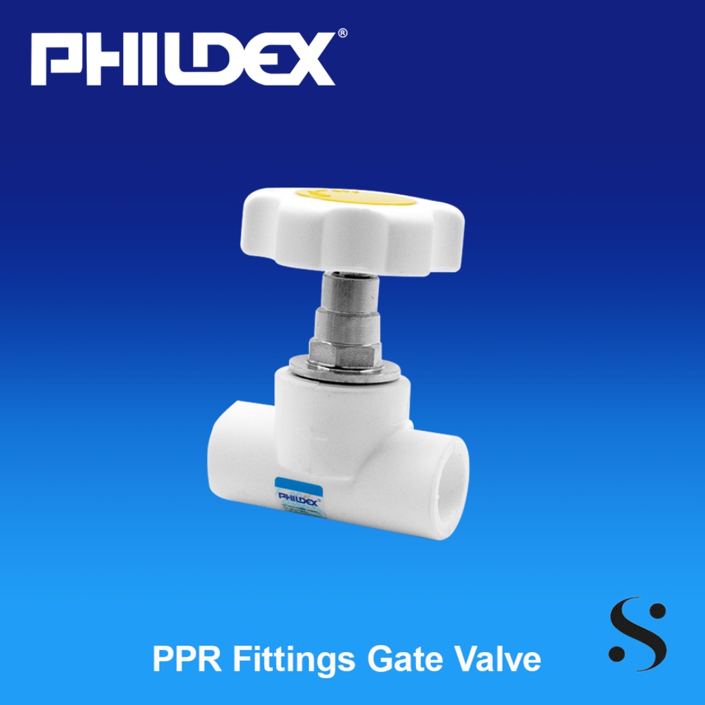 PHILDEX PPR Fittings Gate Valve 1/2 (R12-20mm) | Shopee Philippines