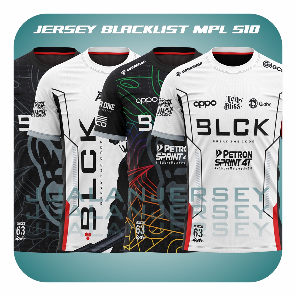 Jersey BLACKLIST-SPECIAL MPL S10 | Shopee Philippines