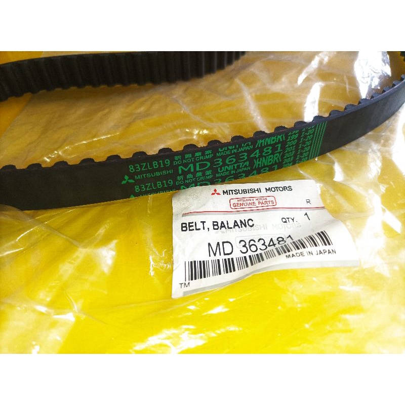 TIMING BELT BALANCER GENUINE FOR MITSUBISHI L300 4D56 ENGINE (MD363481 ...