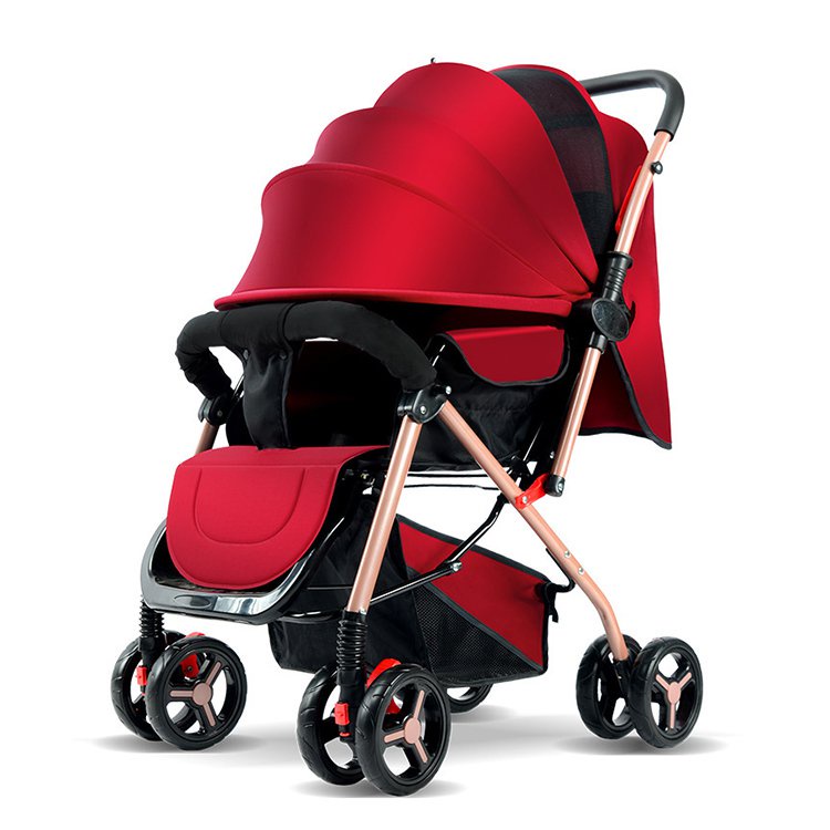 Easy Folding Umbrella Baby Stroller 3 in 1 Reversible Handle Bar Baby ...