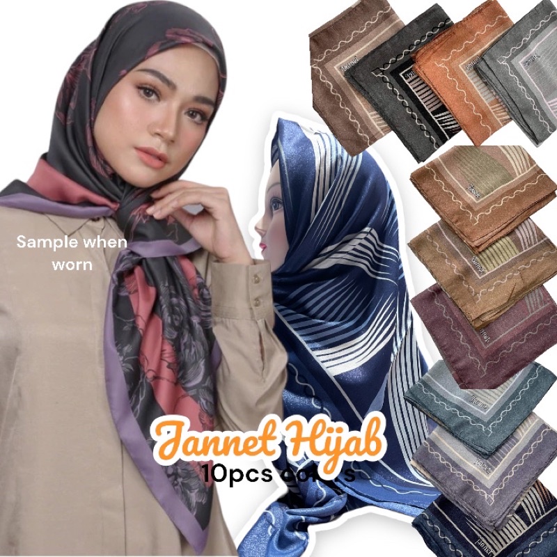Jannet Umama hijab triangle A | Shopee Philippines