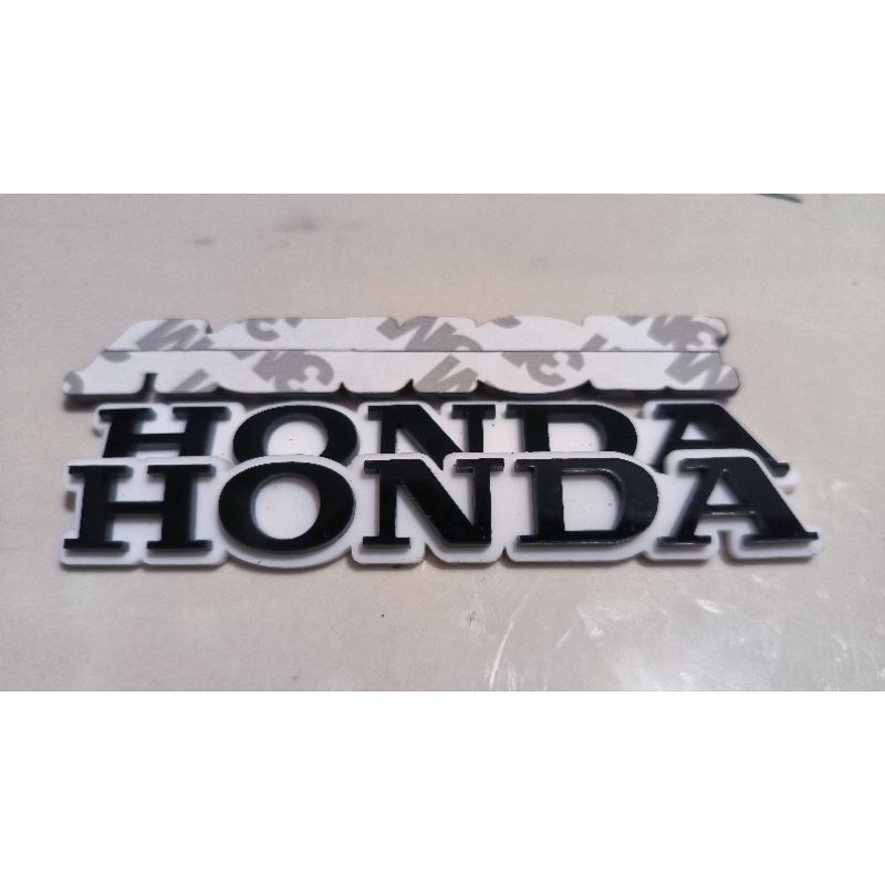 HONDA SIDE LOGO WITH 3M ADHESIVE | Shopee Philippines