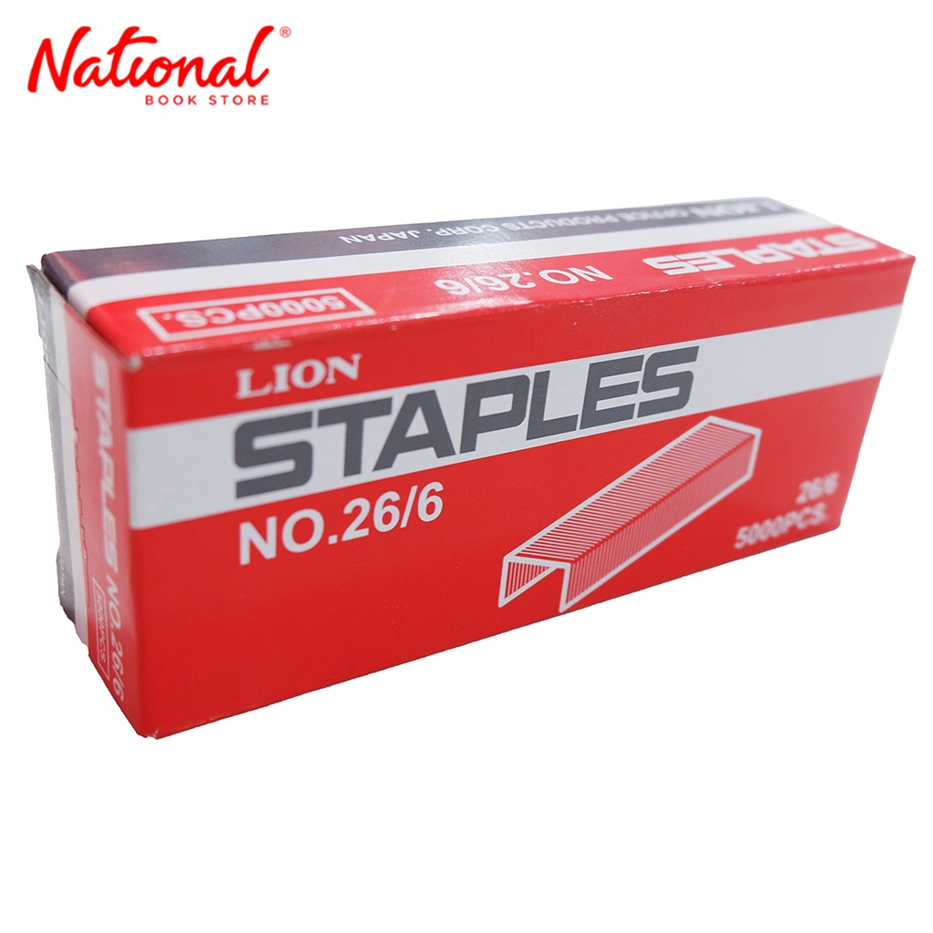 Lion Staple Wire No.35 5000'S National Book Store | Shopee Philippines