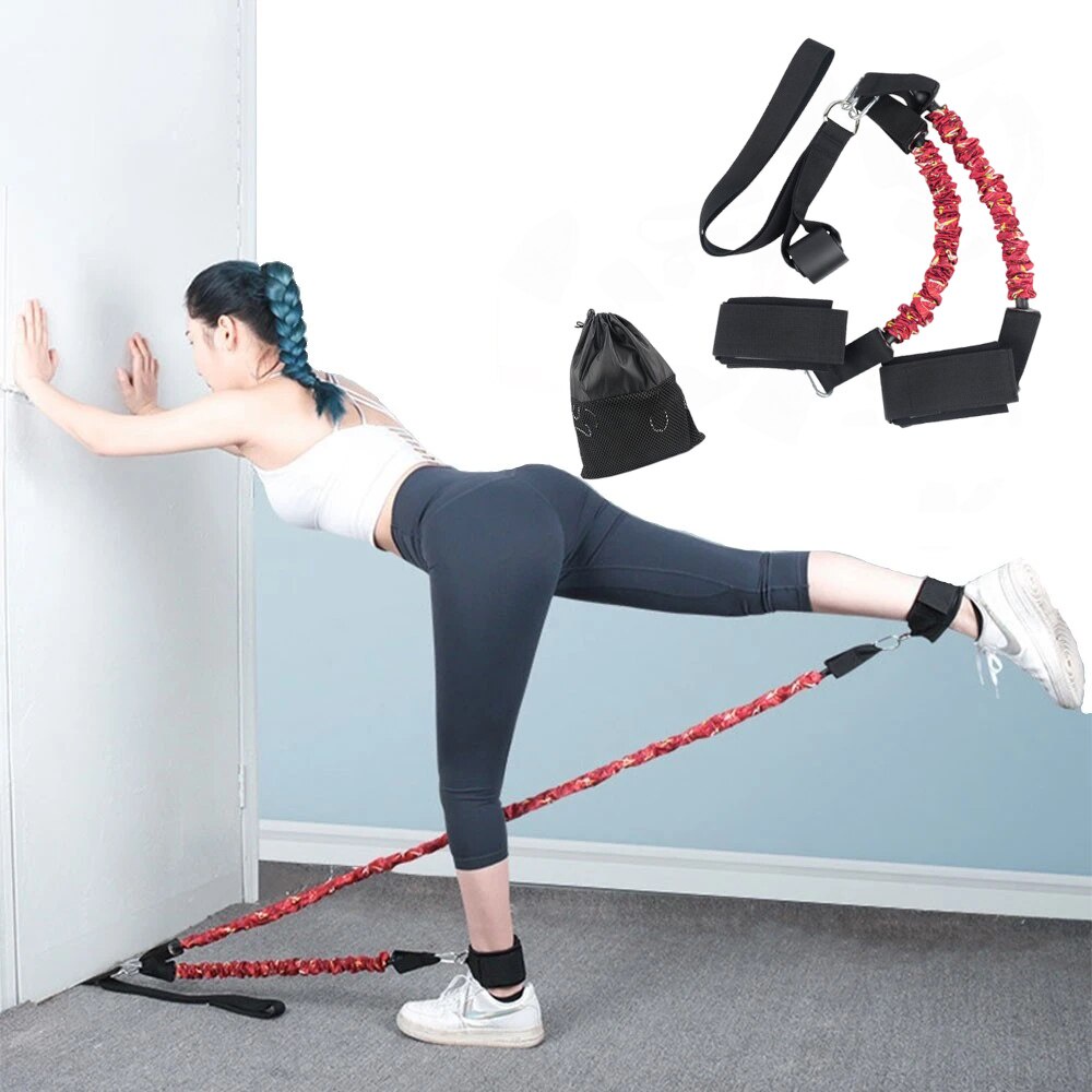 ampz Booty Training Resistance Band Leg Hip Power Strengthen Pull Rope ...