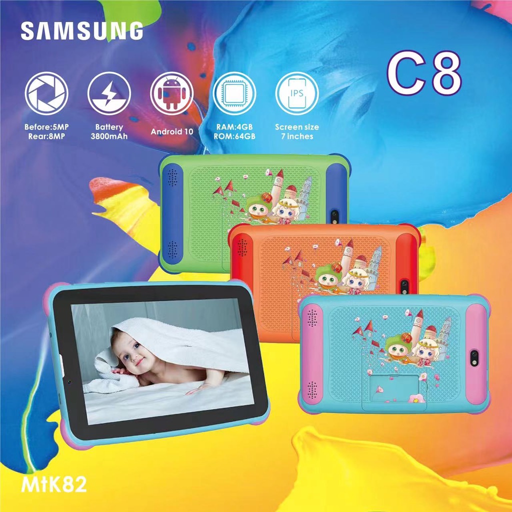 Samsung tablet C8 dual card Tablet for Kids On Sale Original Drawing ...