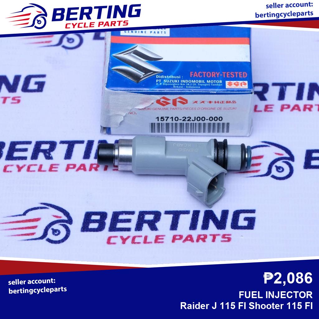 SGP FUEL INJECTOR Suzuki Raider J 115 FI Shooter 115 FI Genuine 15710 ...