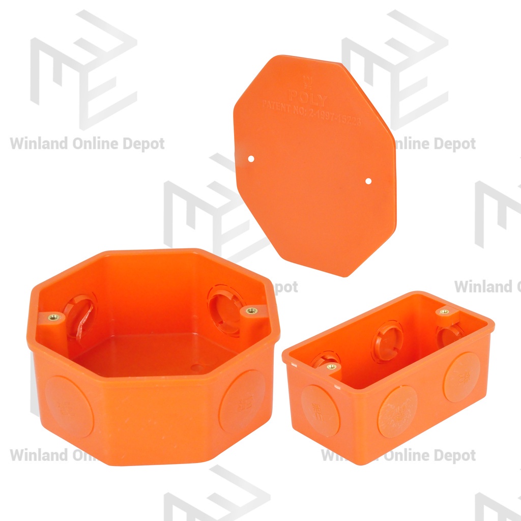 POLY by Winland PVC Junction & Utility Box | Shopee Philippines
