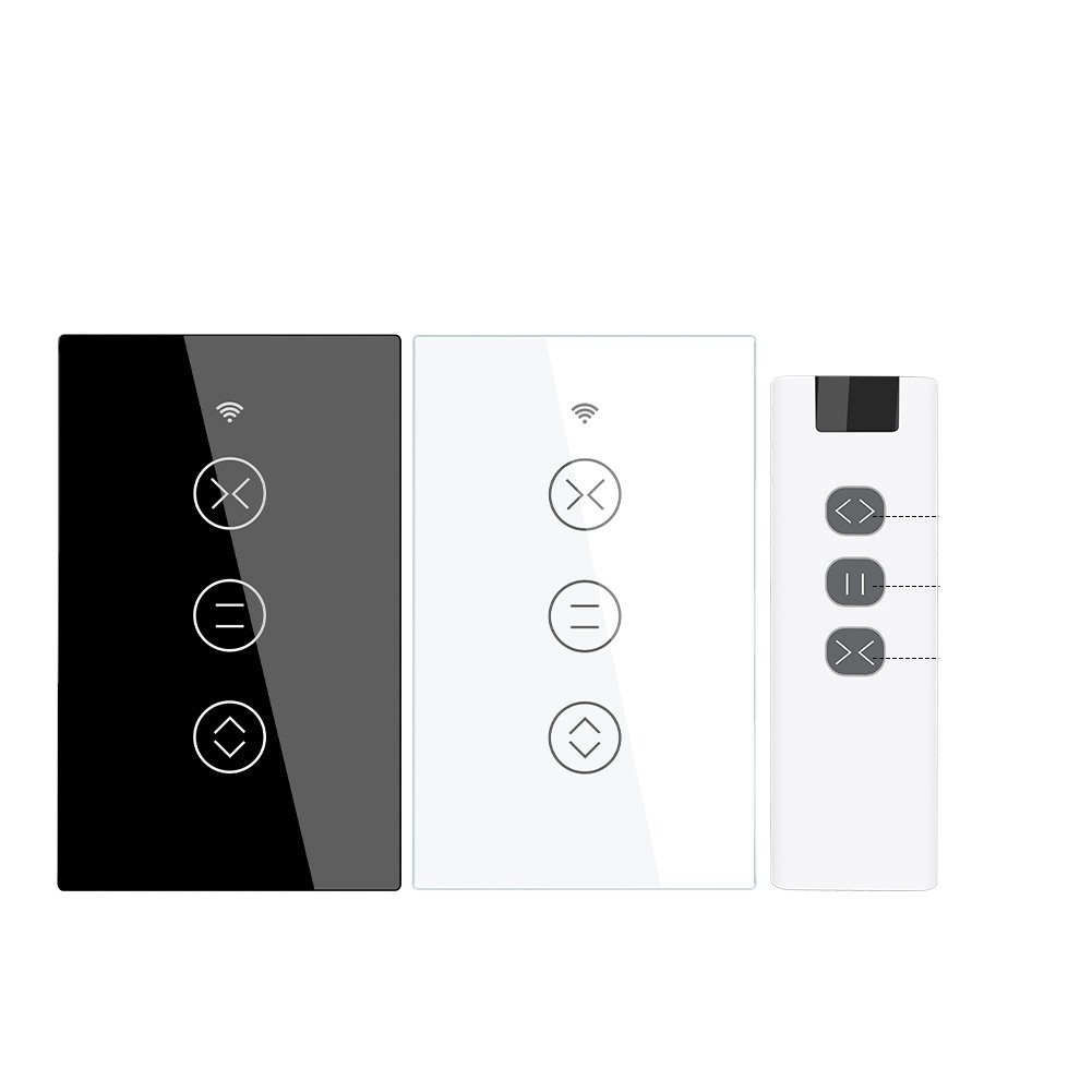 WiFi RF433 Curtain Switch Motor Accessories Roller Blinds Shutter Tuya ...