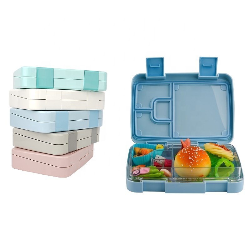 Best Cute Household Items Lunch Box 4 Compartment for Kids Food Storage ...