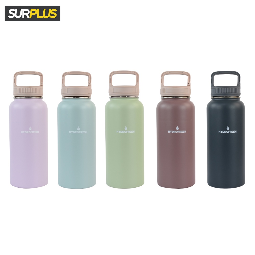 Surplus Hydrofresh Stainless Steel Tumbler With Plastic Carabiner ...