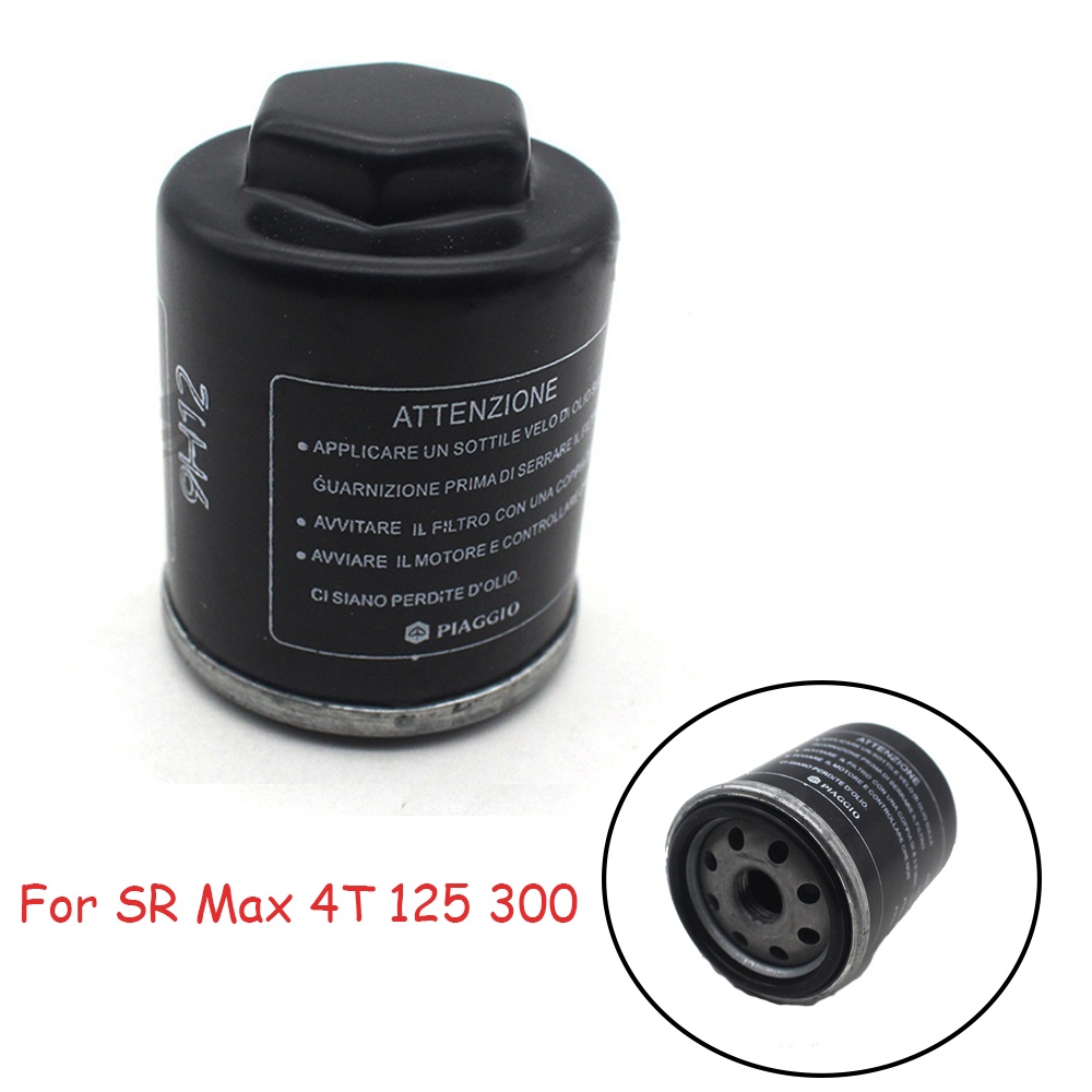 For Aprilia SR Max 4T 125 300 Motorcycle Engine Oil Grid Filter ...
