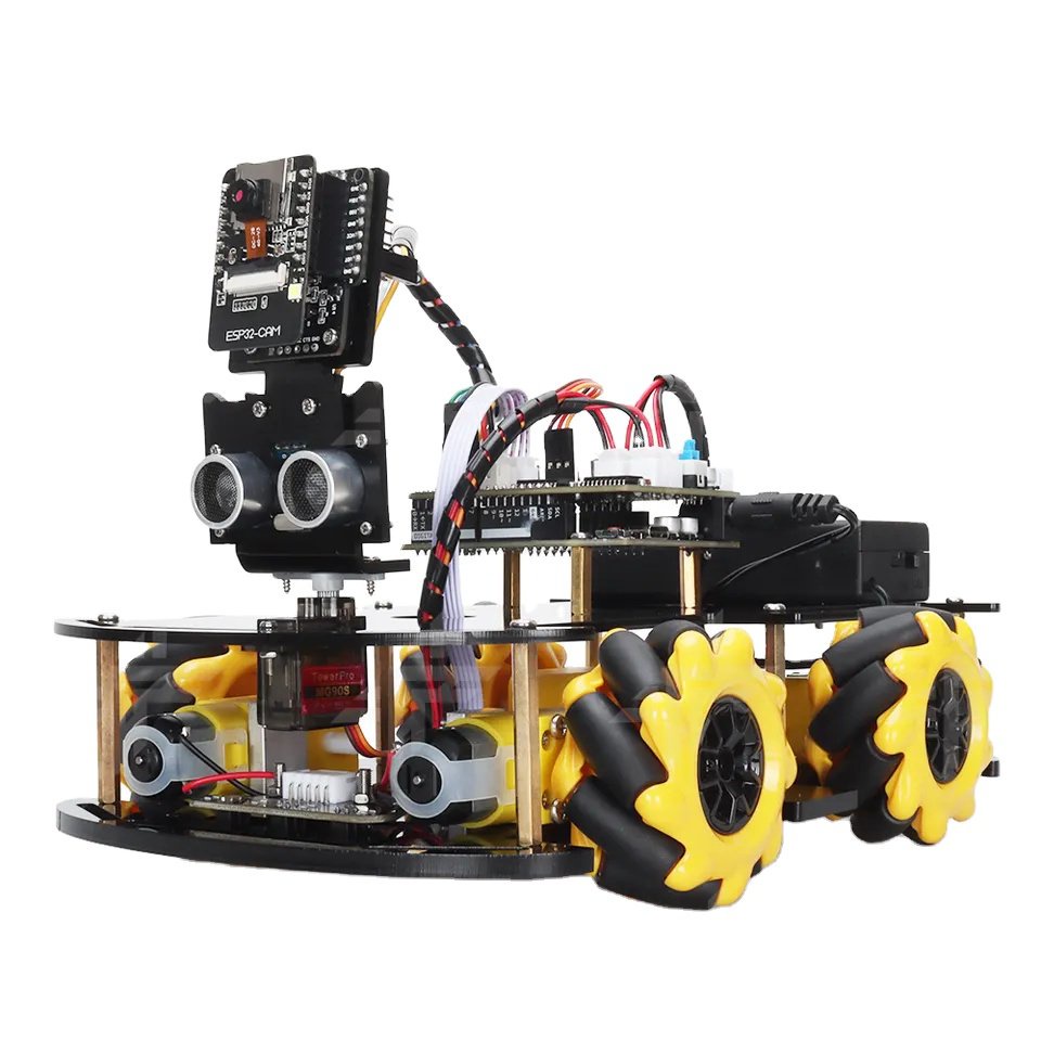 Esp32 Cam And 328p Robot Kit Open Source Development Board Smart Robot Car Esp32 Camera Roboti