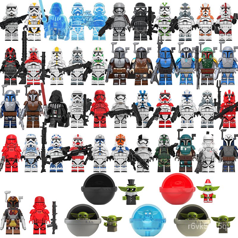 Star Bad Batch Wars Ahsoka Clone fidget Trooper Clone War avengier mini ...