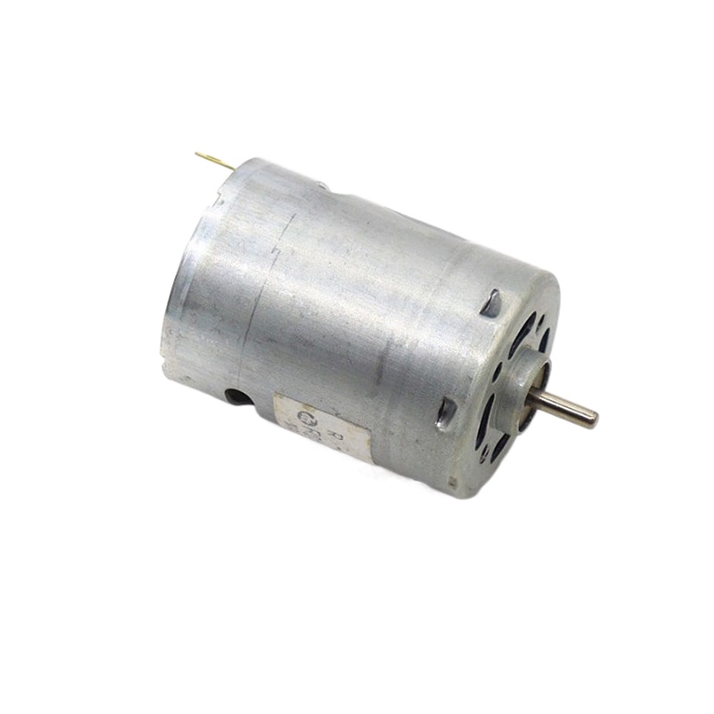 Iron back cover 385 DC strong magnetic high-speed motor 12-24V motor ...