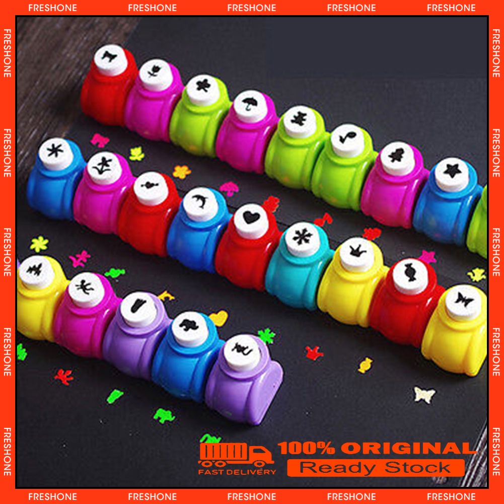 Fre-1Pc Mini Scrapbook Punch Handmade Printing Paper Hole Puncher Shape ...