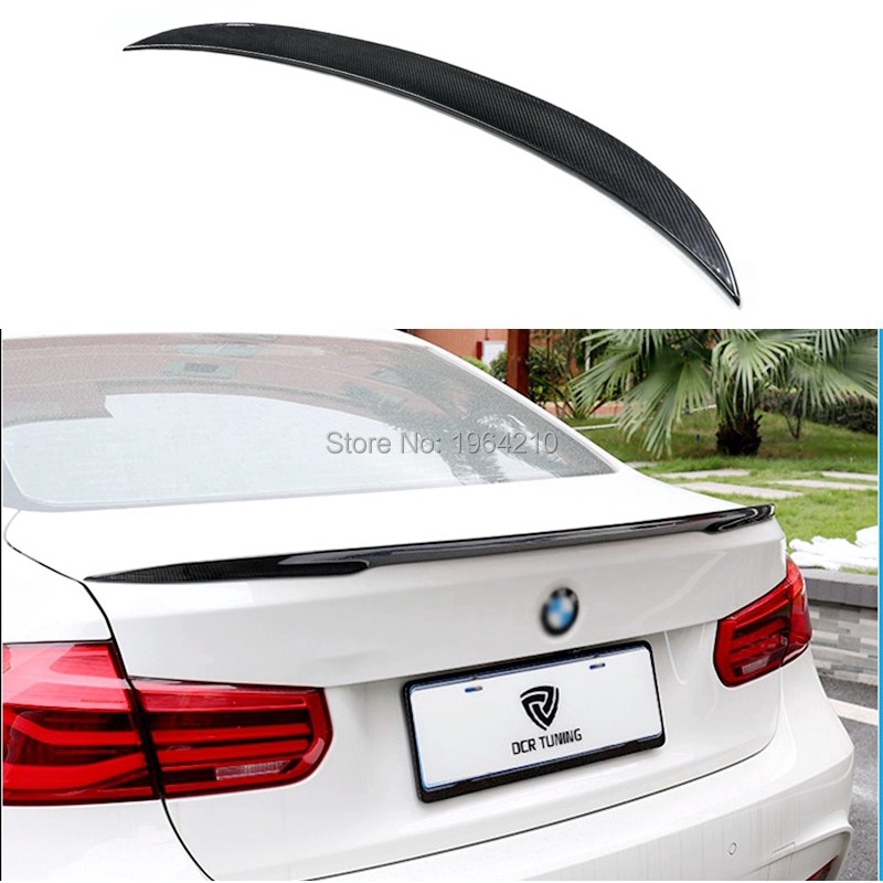 Car Styling Carbon Fiber Modified Rear Spoiler Tail Trunk Wing ...