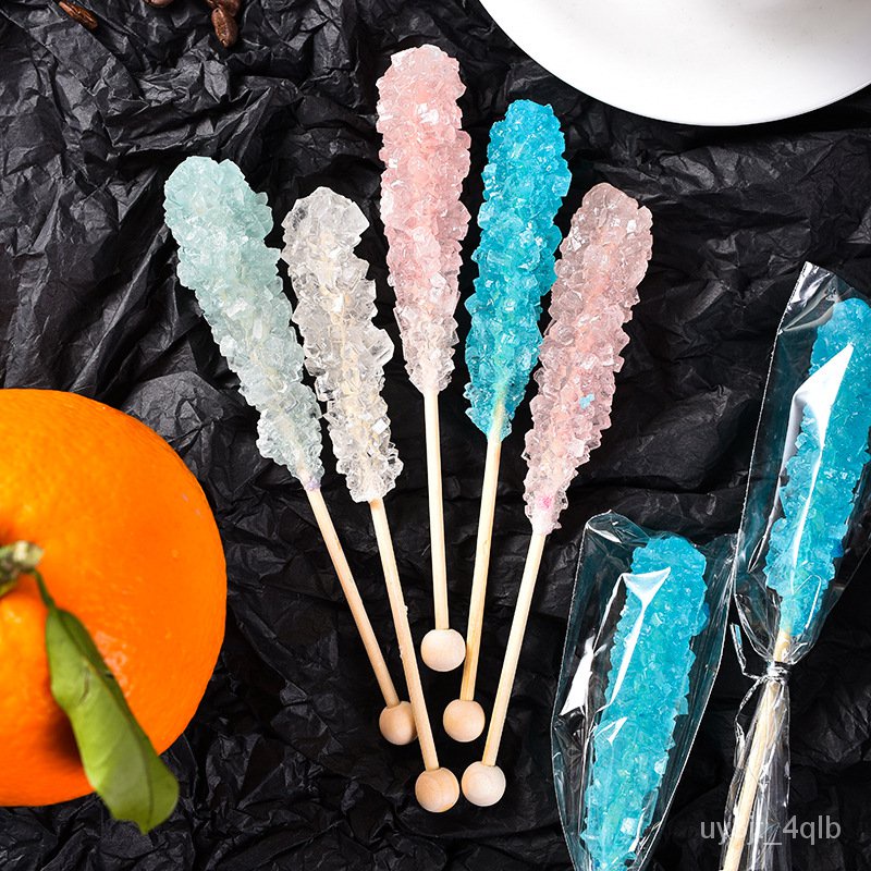 Assorted Crystal Rock Candy Sticks - Candy Party Favors - Bridal Shower ...