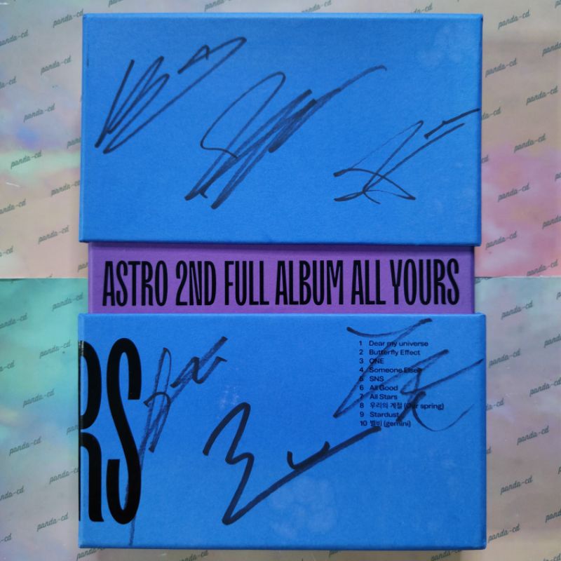 (SIGNED, UNSEALED) Astro - All Yours CD / Korean Pressing | Shopee ...