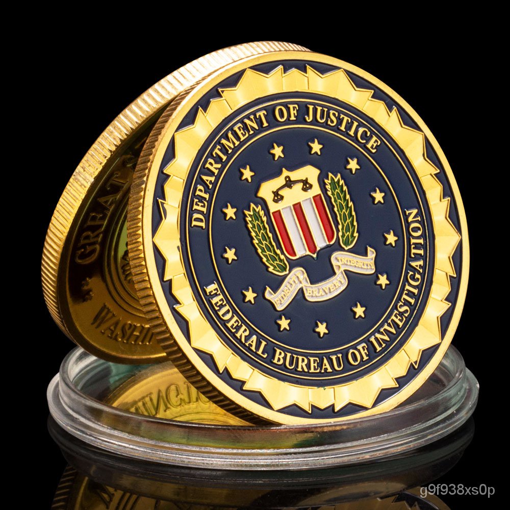 Department of Justice Federal Bureau of Investigation Souvenir ...