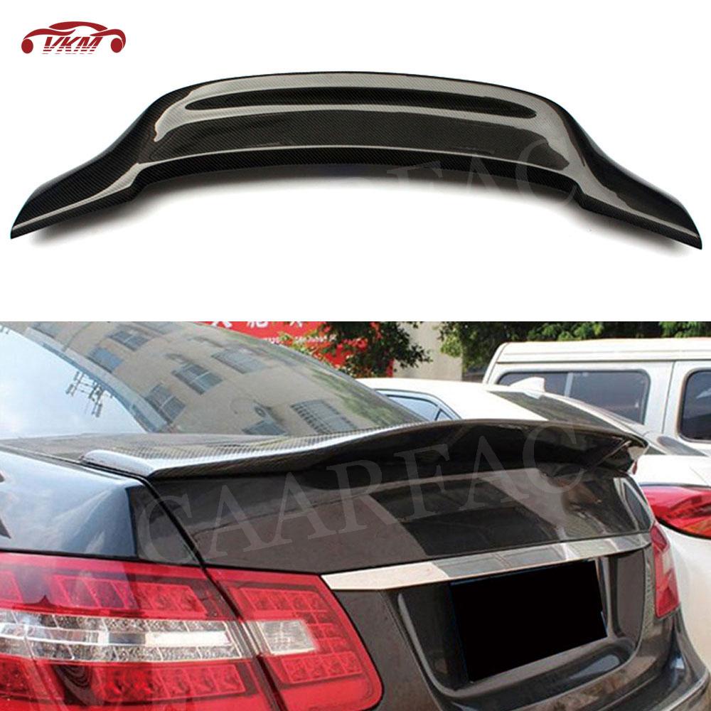 Carbon Fiber Rear Spoiler Trunk Back Wing For Mercedez Benz E Class ...