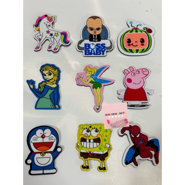 10pcs Rubber Foam Characters For DIY Souvenir Giveaways | Shopee ...