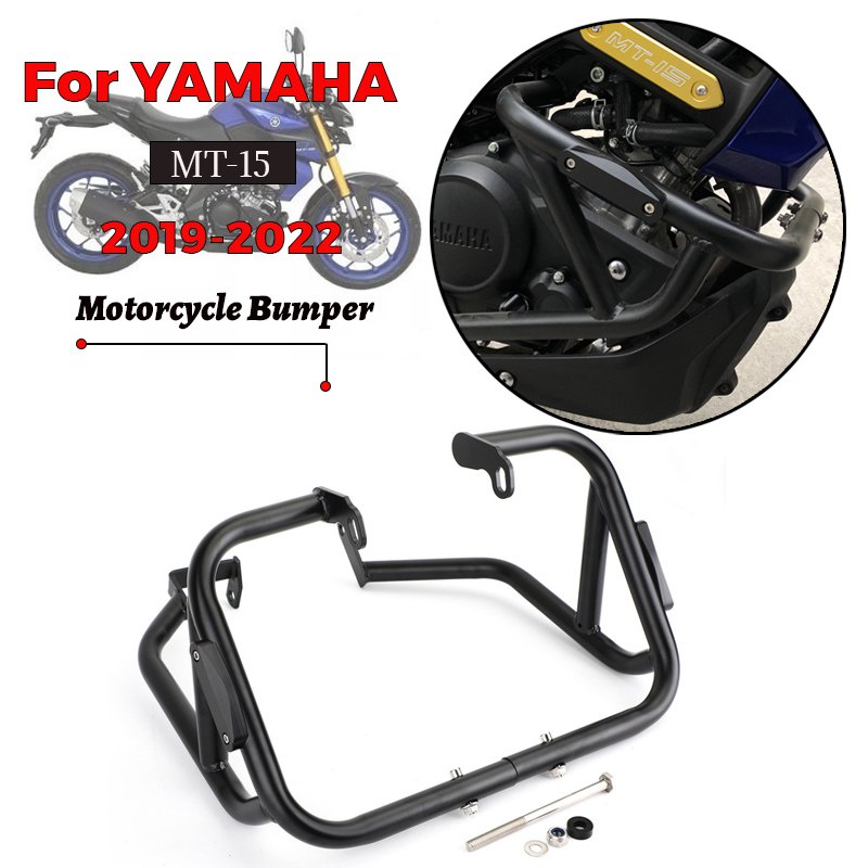 MTKRACING For YAMAHA MT-15 MT15 2019-2021 2022 Motorcycle Bumper Engine ...