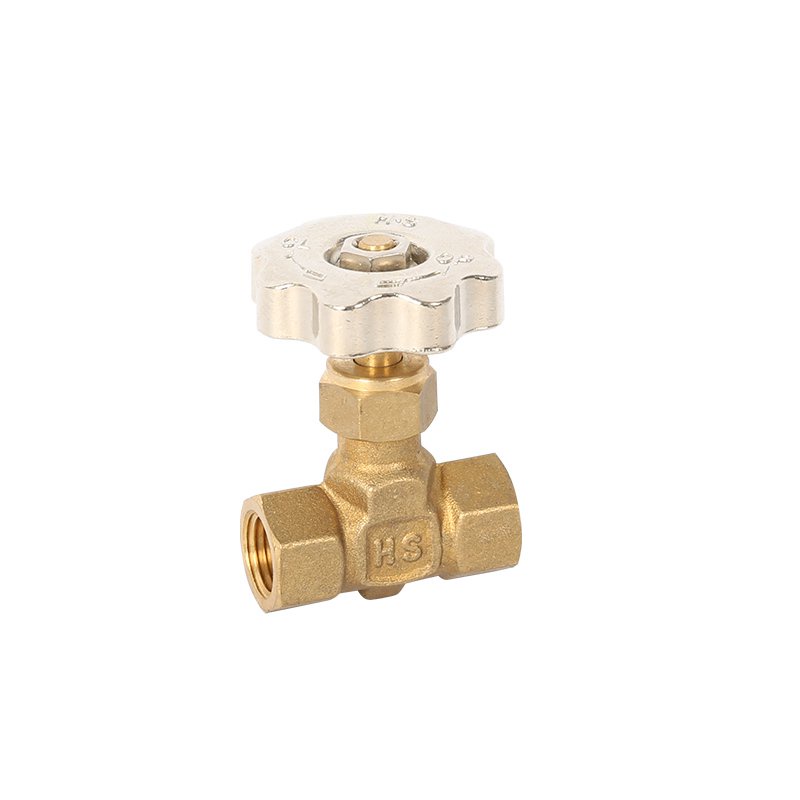 1/4'' brass stop needle valve for firefighting system T06001 for korea ...