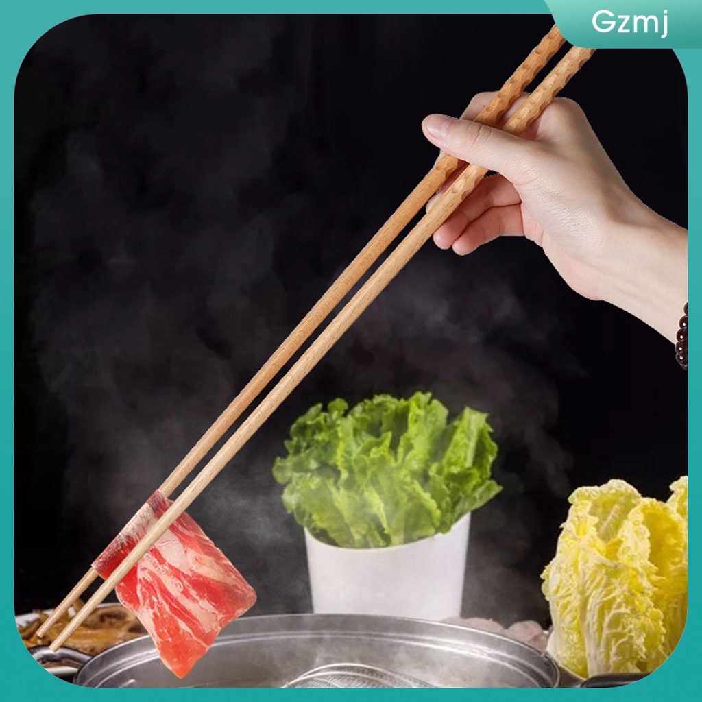 Gzmj 1 Pair Chopsticks Heat Resistant Food-grade Non-slip Extended ...