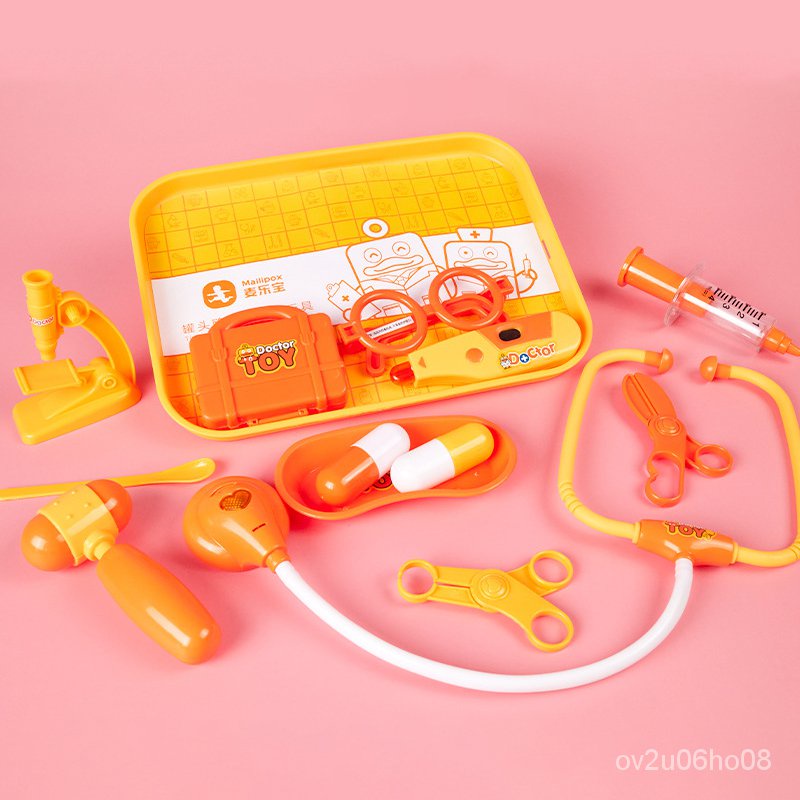 Kid simulation medicine doctor set toy pretend play toy role-playing ...