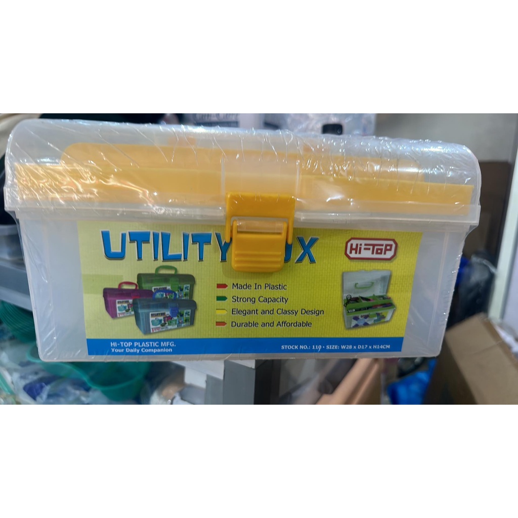 Hi-Top Tackle Box l Utility Box | Phlebotomy Kit Box - (Colors depends ...