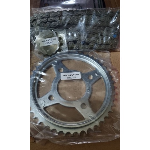 Honda CB125 Sprocket Set (Genuine 14T /44T Chain Set) | Shopee Philippines